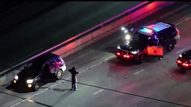 Police Chase Ends After DUI Suspect Surrendered On LA Freeway | Entertainment Unleashed Here