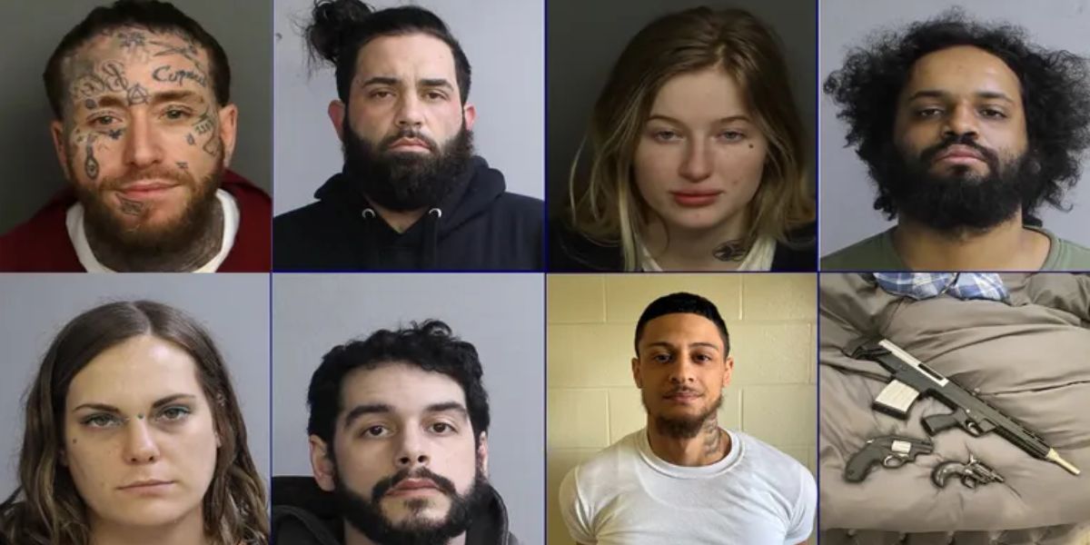 Gun Gang Members Arrested in Philly; 7 Slapped with more than 200 ...